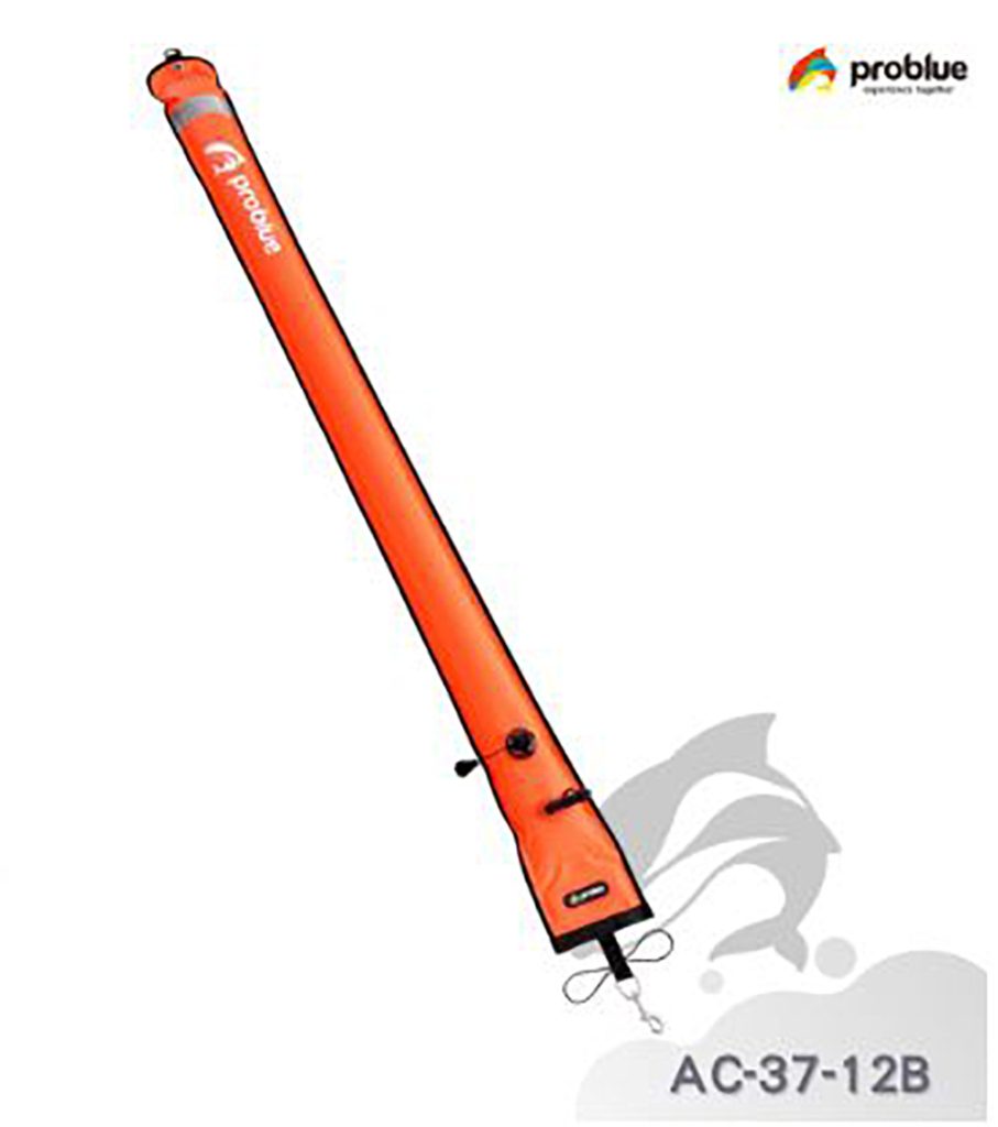 Problue AC-37-12B SMB 1.8 meter 浮力袋（1.8米） - Scuba Warehouse Taiwan 專業潛水裝備店